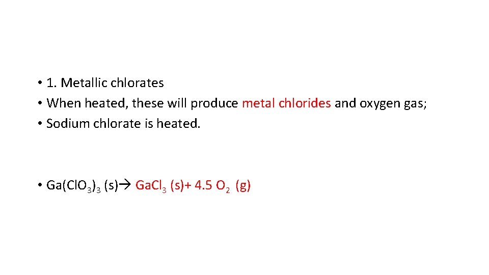 9 7 NOTES Decomposition Decomposition reactions These reactions