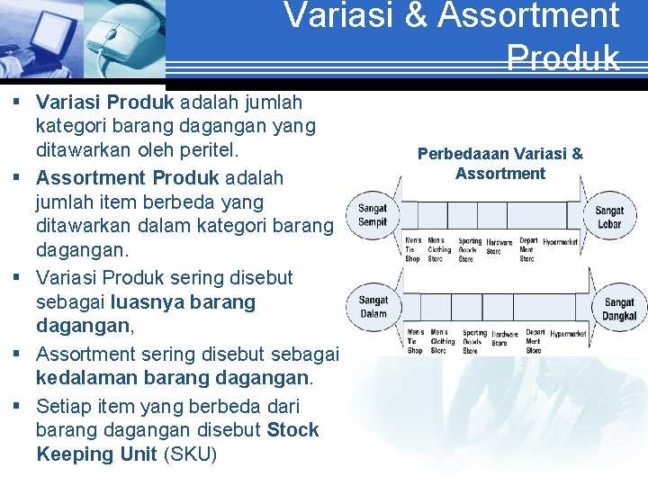 BAB 2 TIPE BISNIS RITEL Karakteristik Bisnis Ritel