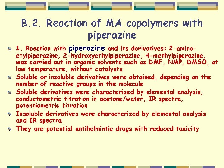 Petru Poni Institute of Macromolecular Chemistry Romanian Academy