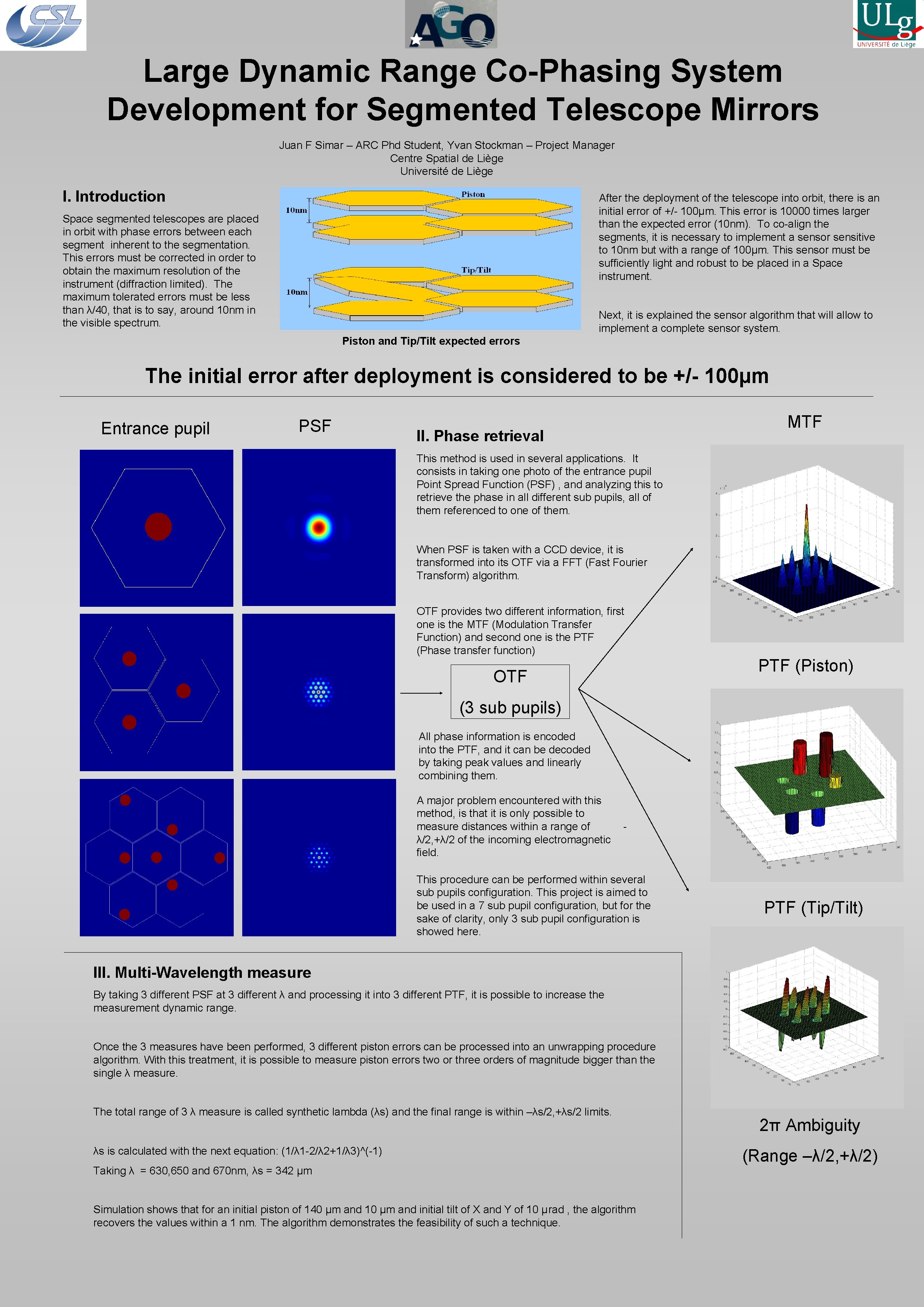 Large Dynamic Range CoPhasing System Development for Segmented