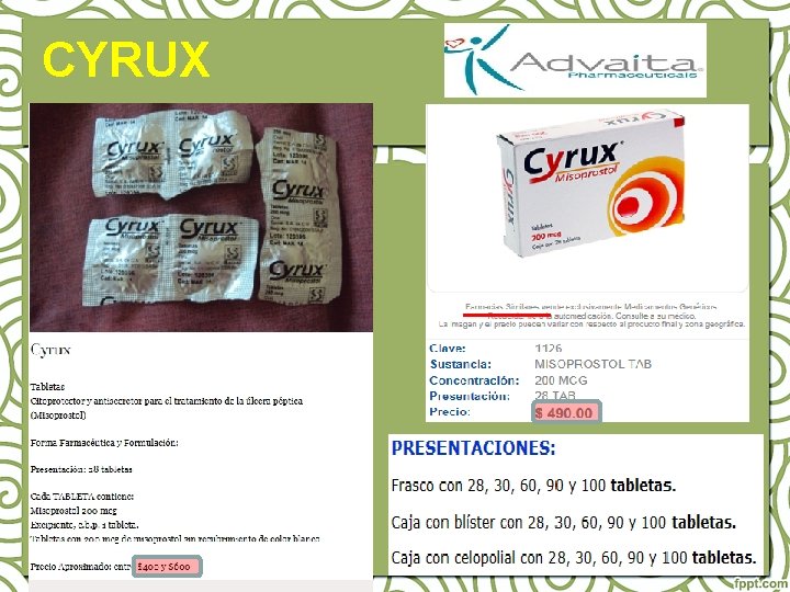 MISOPROSTOL Y su uso en la Obstetricia R