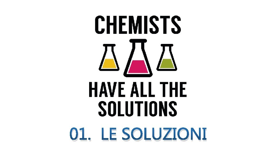 01 LE SOLUZIONI La soluzione un miscuglio omogeneo