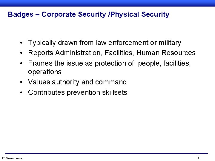 21 st Century Security Convergence Collaboration and Competition