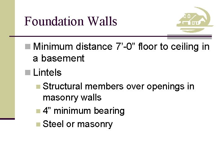 Competency 304 00 Design and Draw Foundation Plans