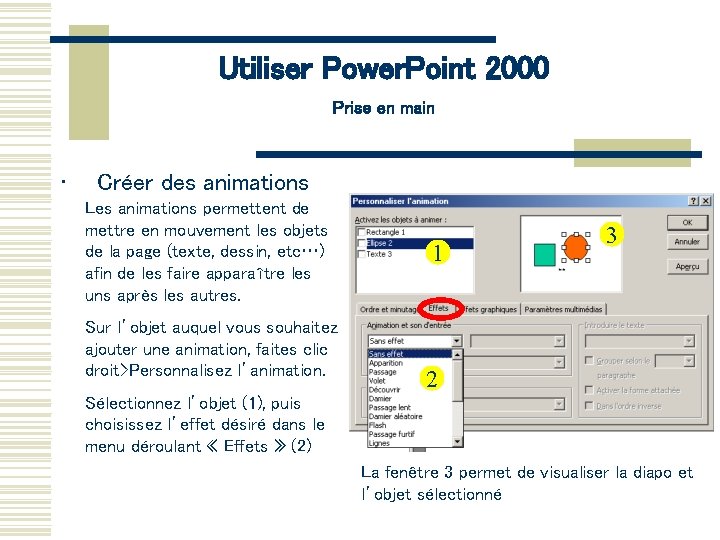 Utiliser Power Point 2000 Prise en main La