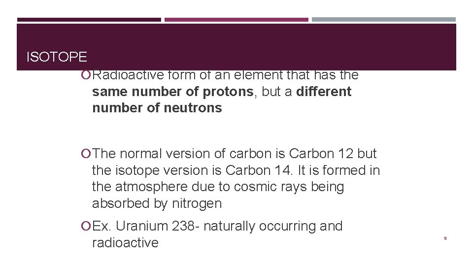 CHEMISTRY AND AP BIO LESSON 1 CHEMISTRY REVIEW