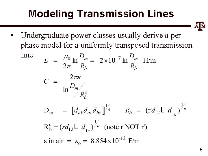 ECEN 667 Power System Stability Lecture 4 Modeling