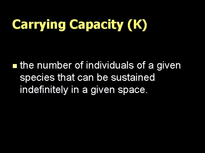 9 Population Dynamics Carrying Capacity and Conservation Biology