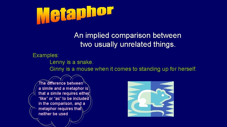 Figurative Language Literary Devices In Poetry Describe the