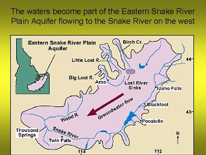 Geology of Idaho The Snake River Plain Idaho