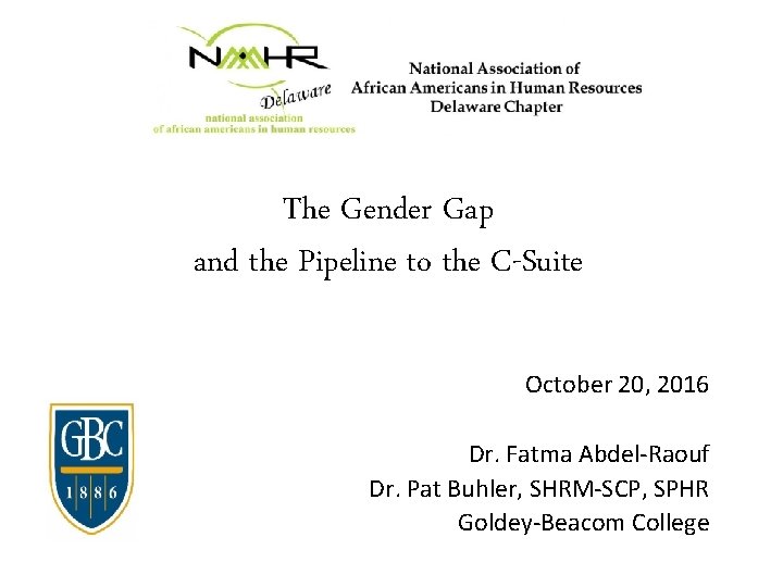 The Gender Gap and the Pipeline to the