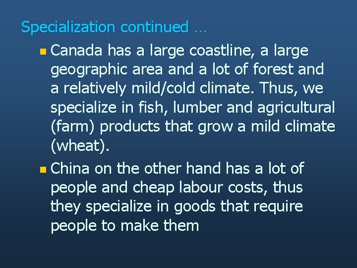 Global Trade Chapter 12 The act of selling