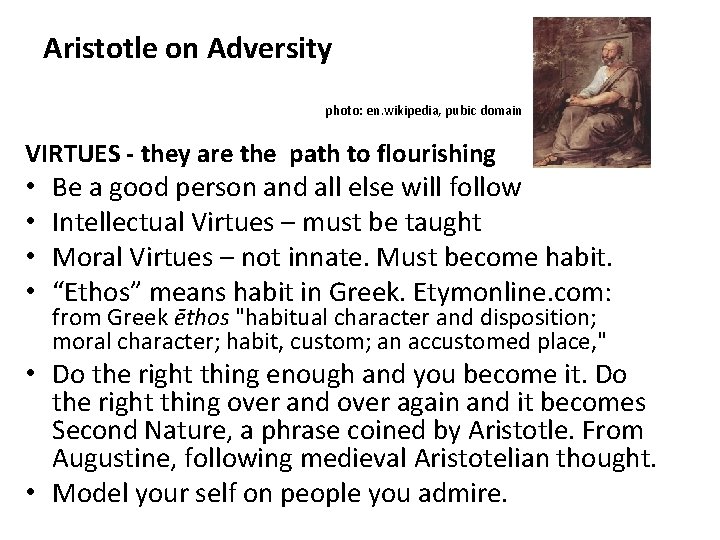 photo en wikipedia pubic domain Aristotle on Adversity