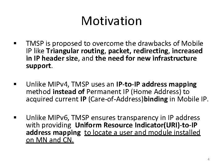 Terminal Mobility Support Protocol IEEE Transaction on mobile