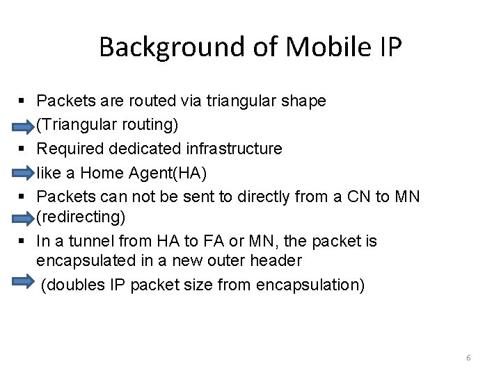 Terminal Mobility Support Protocol IEEE Transaction on mobile