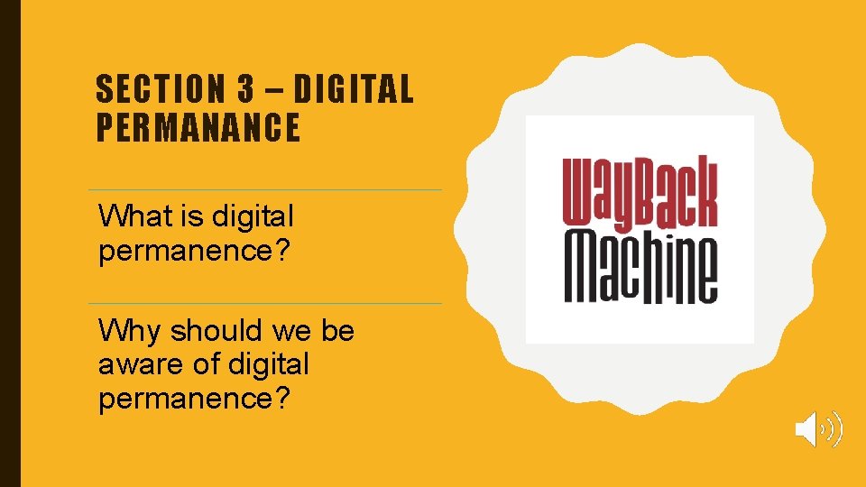 DIGITAL FOOTPRINT BY ALEX GOUR SECTION 1 YOUR