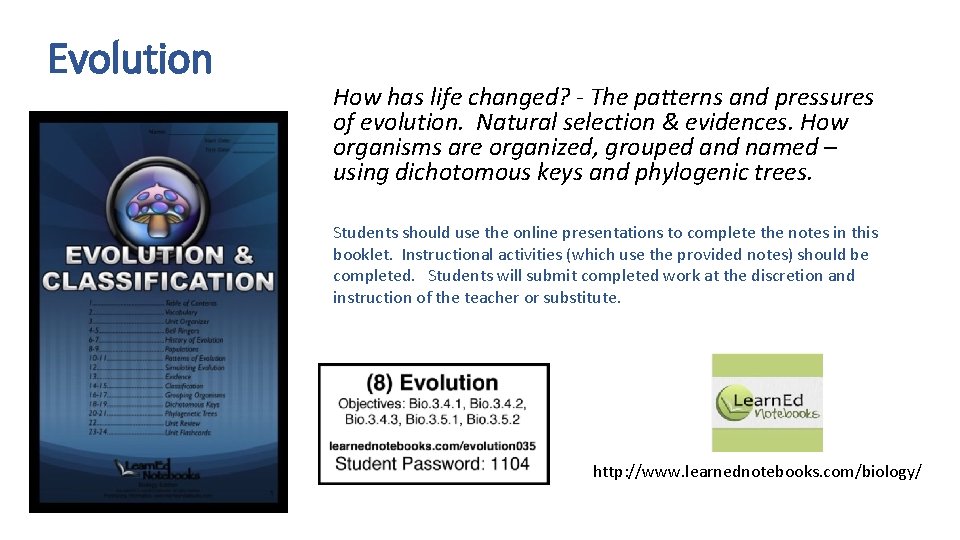 Biology Team Emergency Work Lesson Plans This presentation