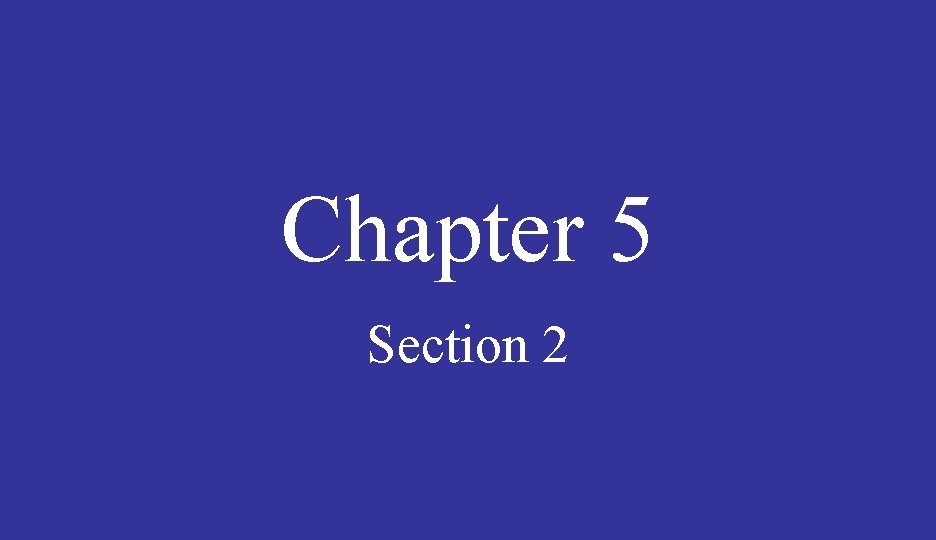 Chapter 5 Section 2 Chemical Properties 2 A