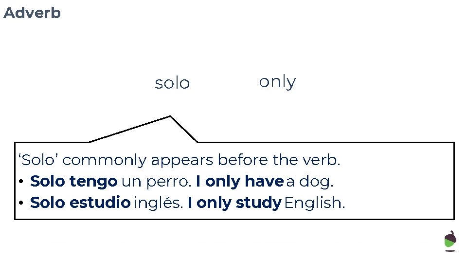 Spanish Talking about family 22 Adjectives following the