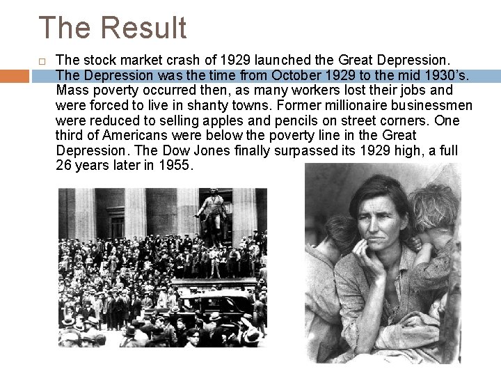 INTERWAR YEARS 1919 1929 Germany After WWI Time