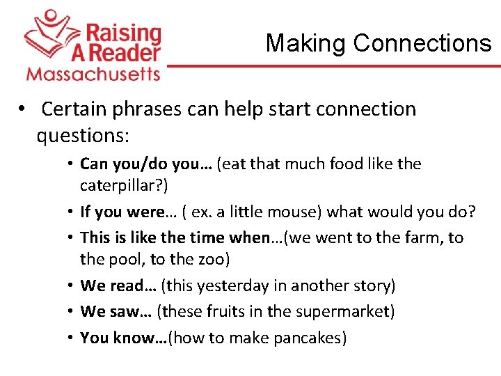 Making Connections Workshop Icebreaker Take a prop from