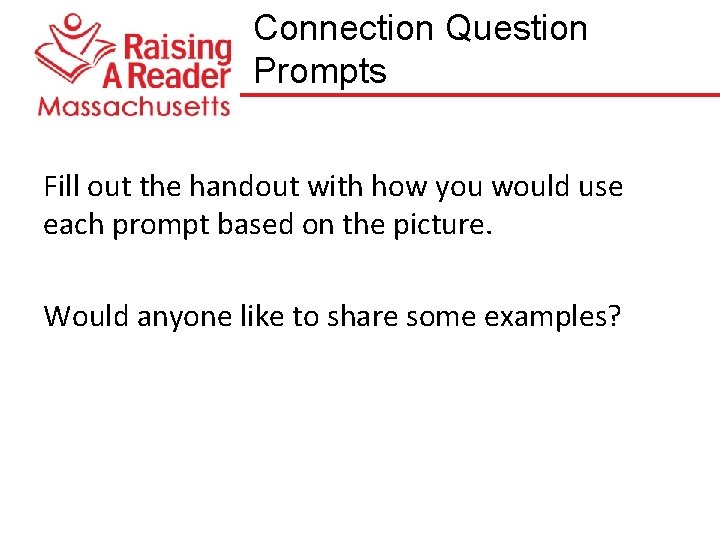 Making Connections Workshop Icebreaker Take a prop from