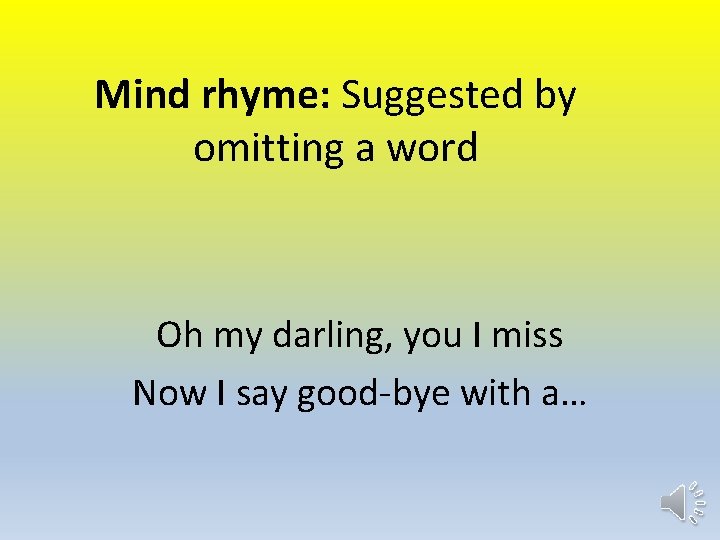 Perfect Rhyme Words that rhyme perfectly final stressed