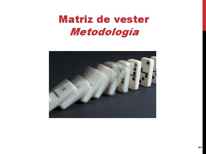 Matriz de vester 1 Metodologa Hector Hurtatis Diseo