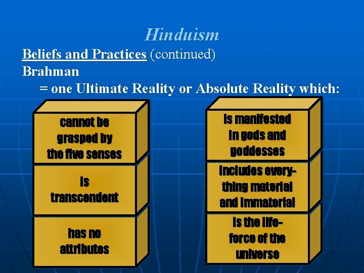 Exploring the Religions of Our World Hinduism Hinduism