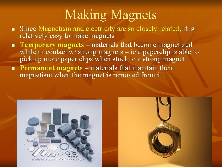 Magnetism Electromagnetism Warm Up Series or Parallel Circuits