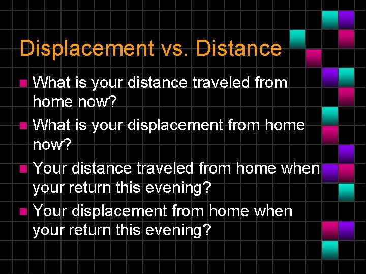 Physics Motion Chapter 11 Frame of Reference Objects