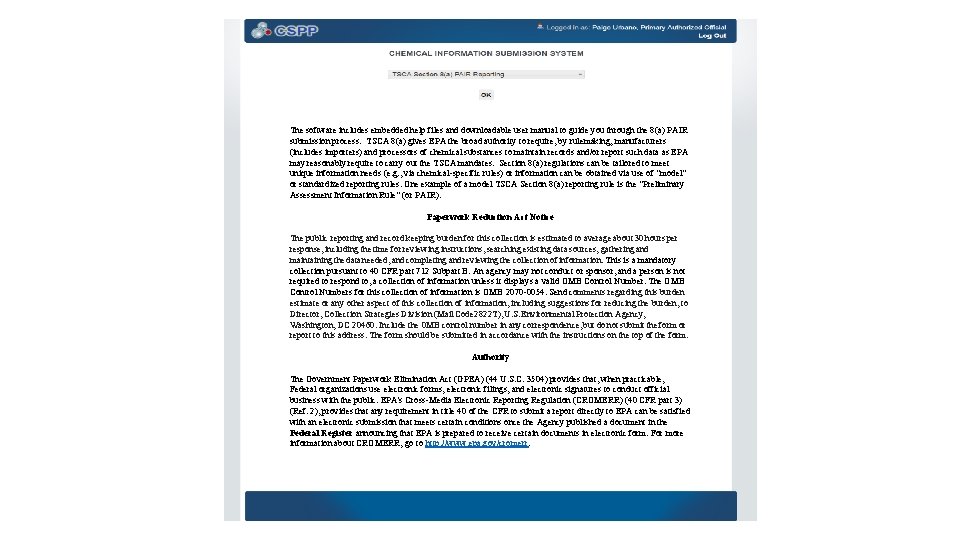 The software includes embedded help files and downloadable