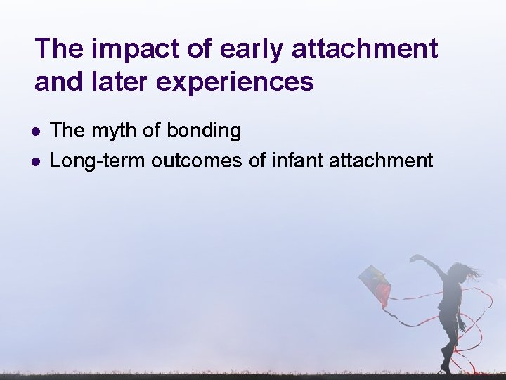 Child Development Chapter 10 Emotional Development and Attachment