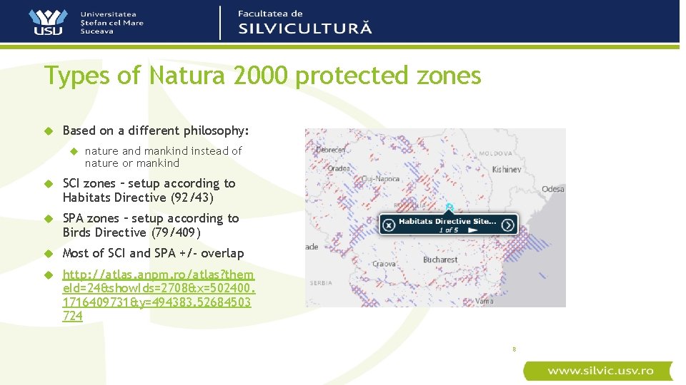 Biodiversity conservation in by Natura 2000 network Protection