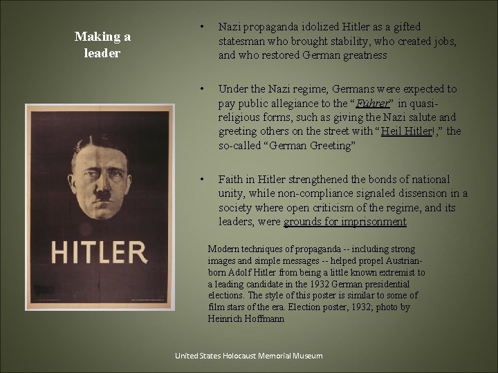 What is Propaganda Biased information Created to shape