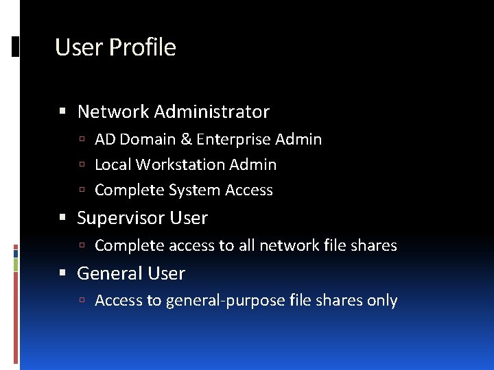 Senior Design Spring 2009 Richard Gory Focus Networking