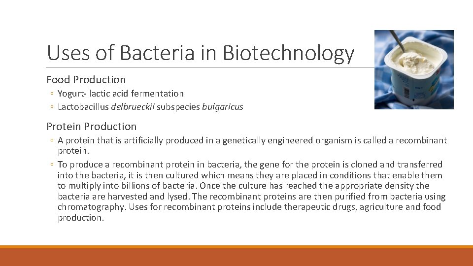 Microorganisms IN BIOTECHNOLOGY Microorganisms history Throughout ...
