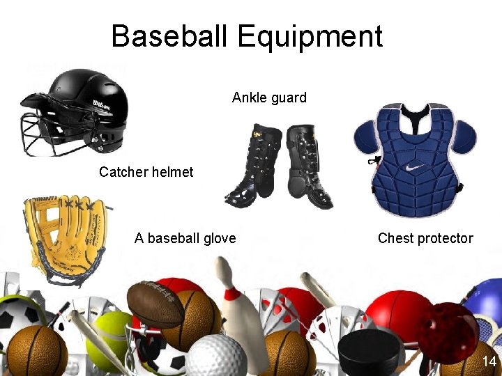 All about sports Person equipment PERSON The suffixes