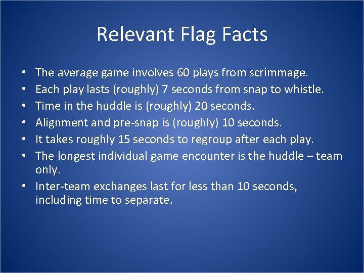 The Case for Flag Football During COVID The