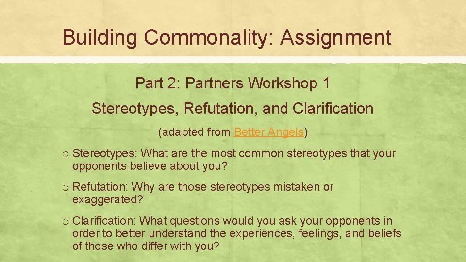 Engaging Diverse Voices Bridging Opposing Views to Build