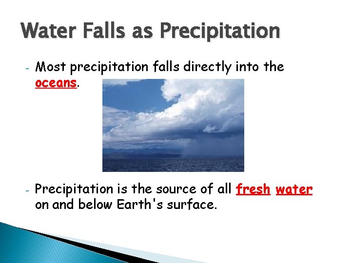 Chapter 1 Earth The Water Planet Section 3
