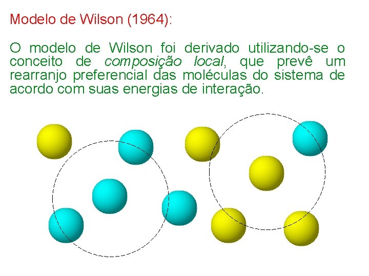 Esses modelos permitem o clculo de coeficientes de
