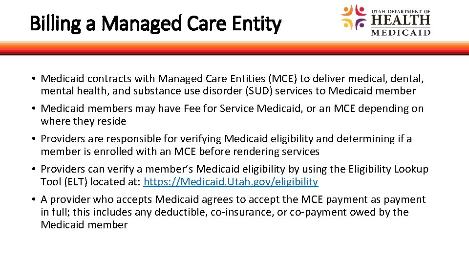 Medicaid Traditional Medicaid Plan Members eligible for Traditional