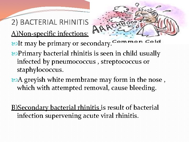 ACUTE AND CHRONIC RHINITIS ByDr Sudeep K C