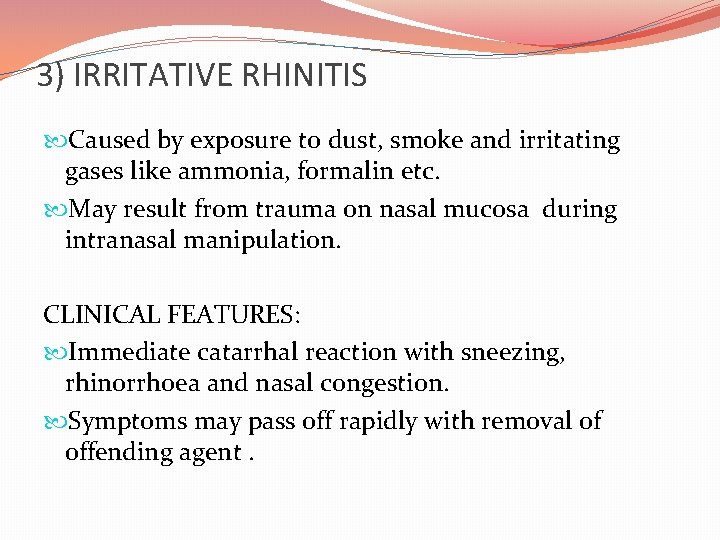 ACUTE AND CHRONIC RHINITIS ByDr Sudeep K C