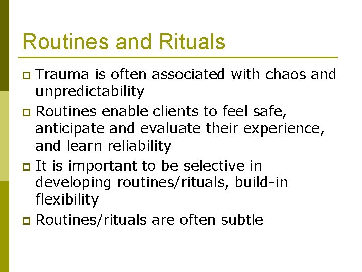 Understanding Traumatic Stress A Brief Overview Whats In