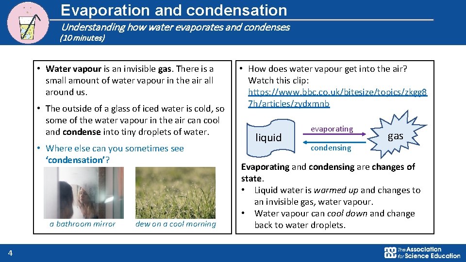 States of matter Understanding evaporation condensation and the