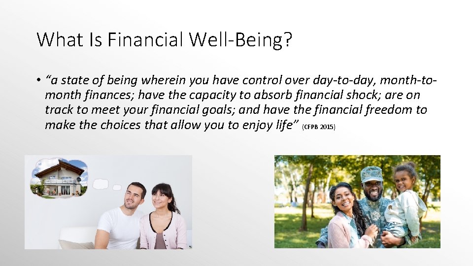 Issues Insights Teaching Series Consumers Financial WellBeing Overall
