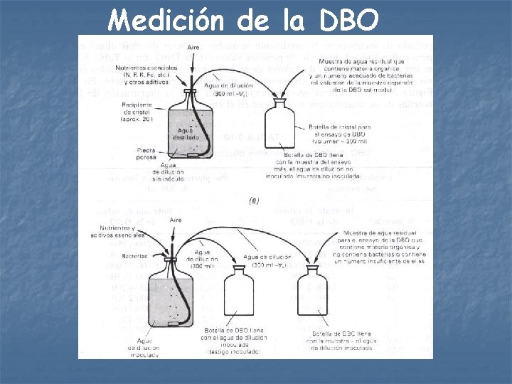 CALIDAD DEL AGUA TEMA DBO DEMANDA BIOQUIMICA DE