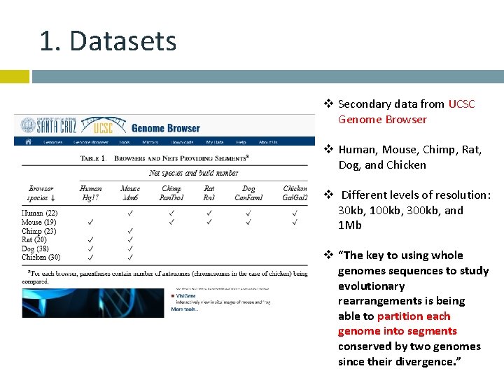 STABILITY OF REARRANGEMENT MEASURES IN THE COMPARISON OF